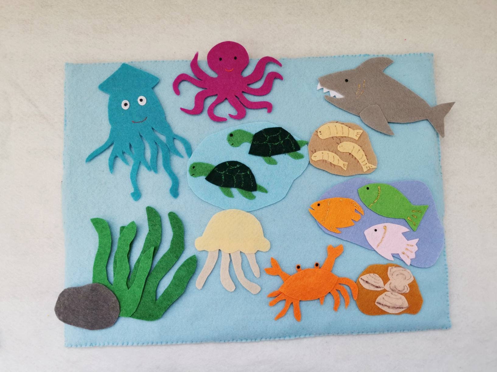 I'm the Biggest Thing in the Ocean Children Story Flannel - Etsy Australia