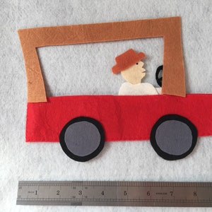 Mr Gumpy's Motor Car Felt Story/flannel Felt Story/preschool/teacher ...