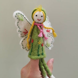 Little Bunny Foo Foo Finger Puppet Set/felt Story/nursery Rhyme/pretend ...