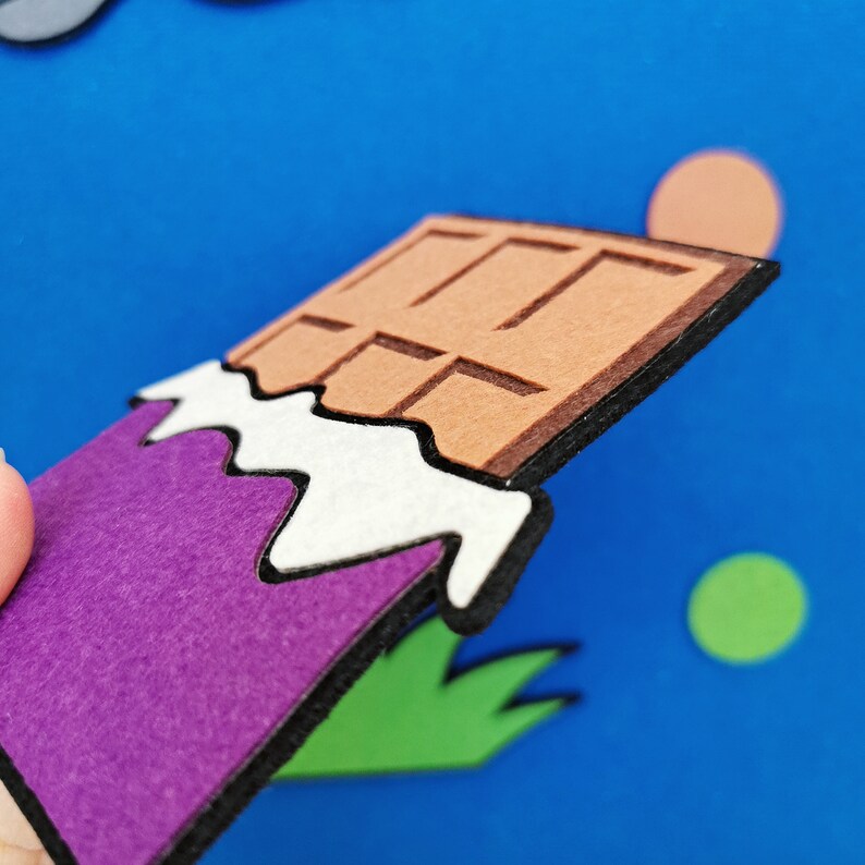 Dog's Colorful Day Felt Story Set/teaching Resource/ Flannel Board ...