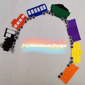 Clickety-clack! All Aboard Train Felt Story/freight Train Flannel Board ...