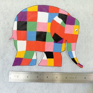 Elmer/the Story of a Patchwork Elephant/felt Story Set/teaching ...