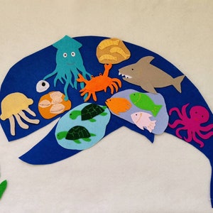 I'm the Biggest Thing in the Ocean Children Story Flannel Board Story ...