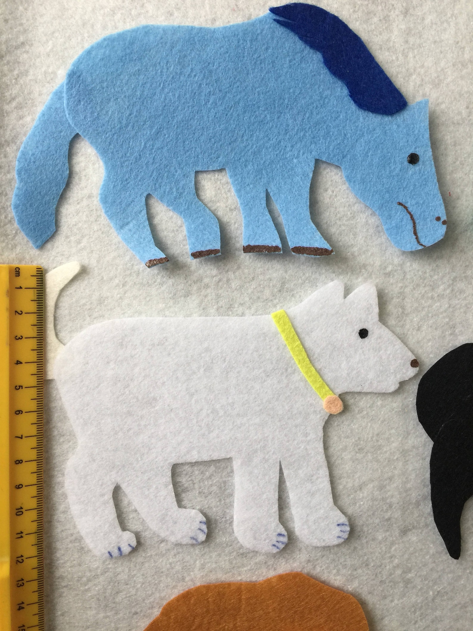 Brown Bear Brown Bear What Do You See Flannel Felt Story/preschool ...