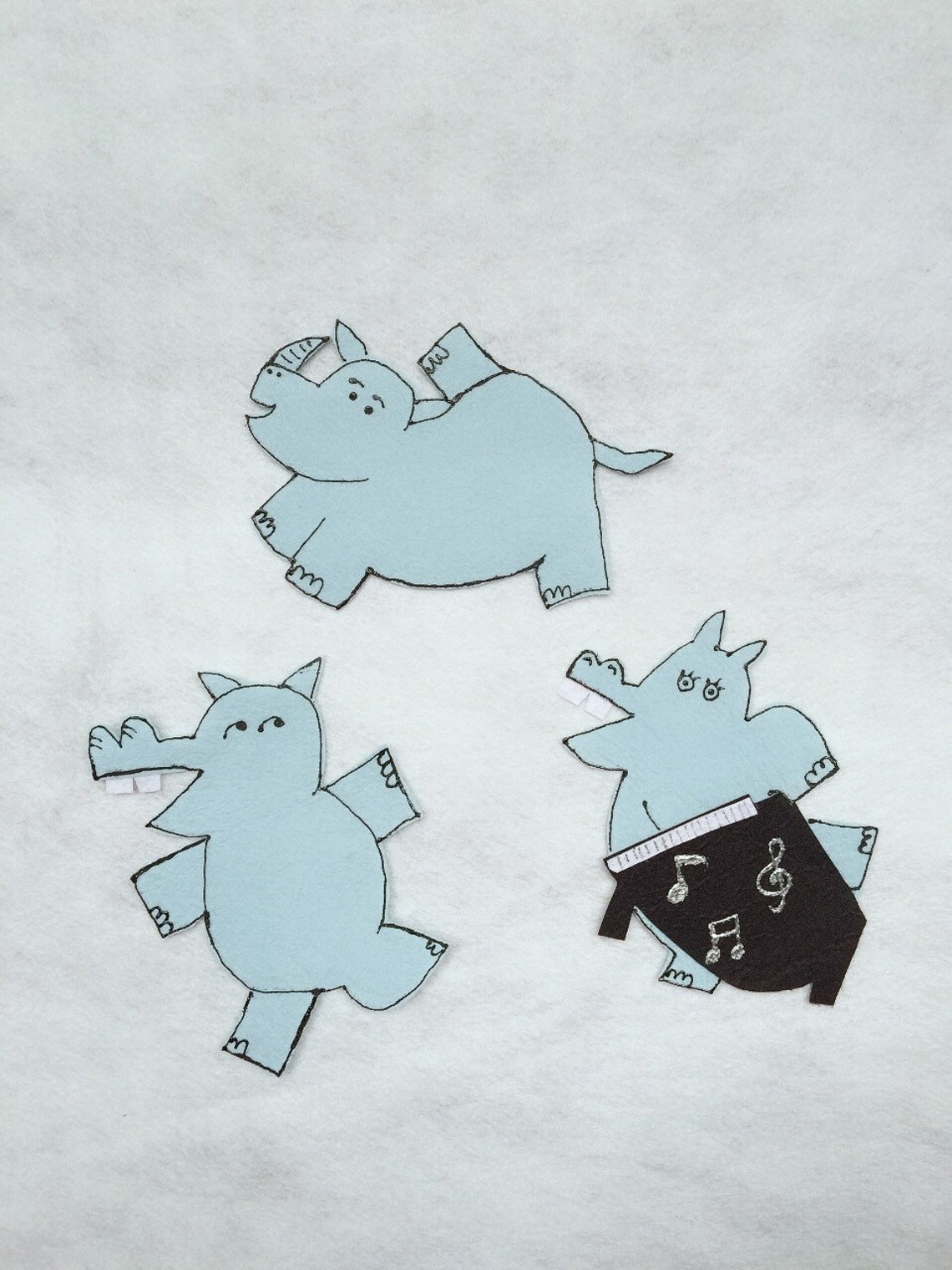 I Broke My Trunk/an Elephant and Piggie Felt Story/flannel | Etsy Canada