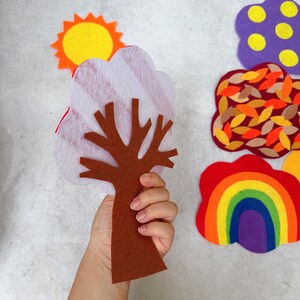 Fall Isn’t Easy Felt Story/circle Time/educational/imagination ...