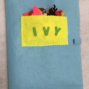 File Folder Game/alphabet Matching/letters/kindergarten/flannel Board ...