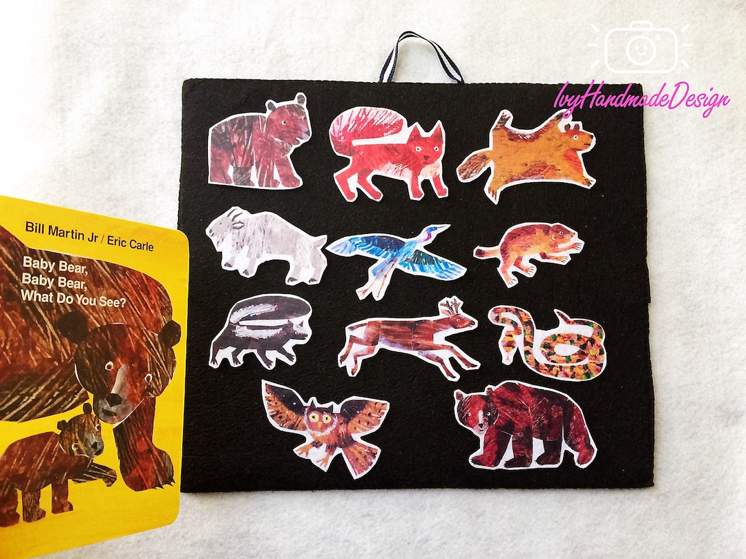 Baby Bear, Baby Bear,what Do You See Flannel Felt Story/preschool ...