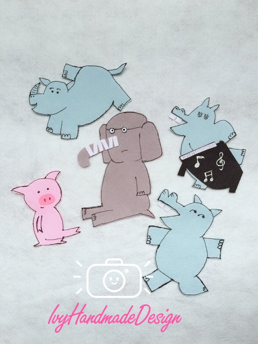 I Broke My Trunk!/an Elephant and Piggie Felt Story/flannel Board ...