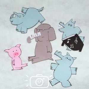 I Broke My Trunk!/an Elephant and Piggie Felt Story/flannel Board ...