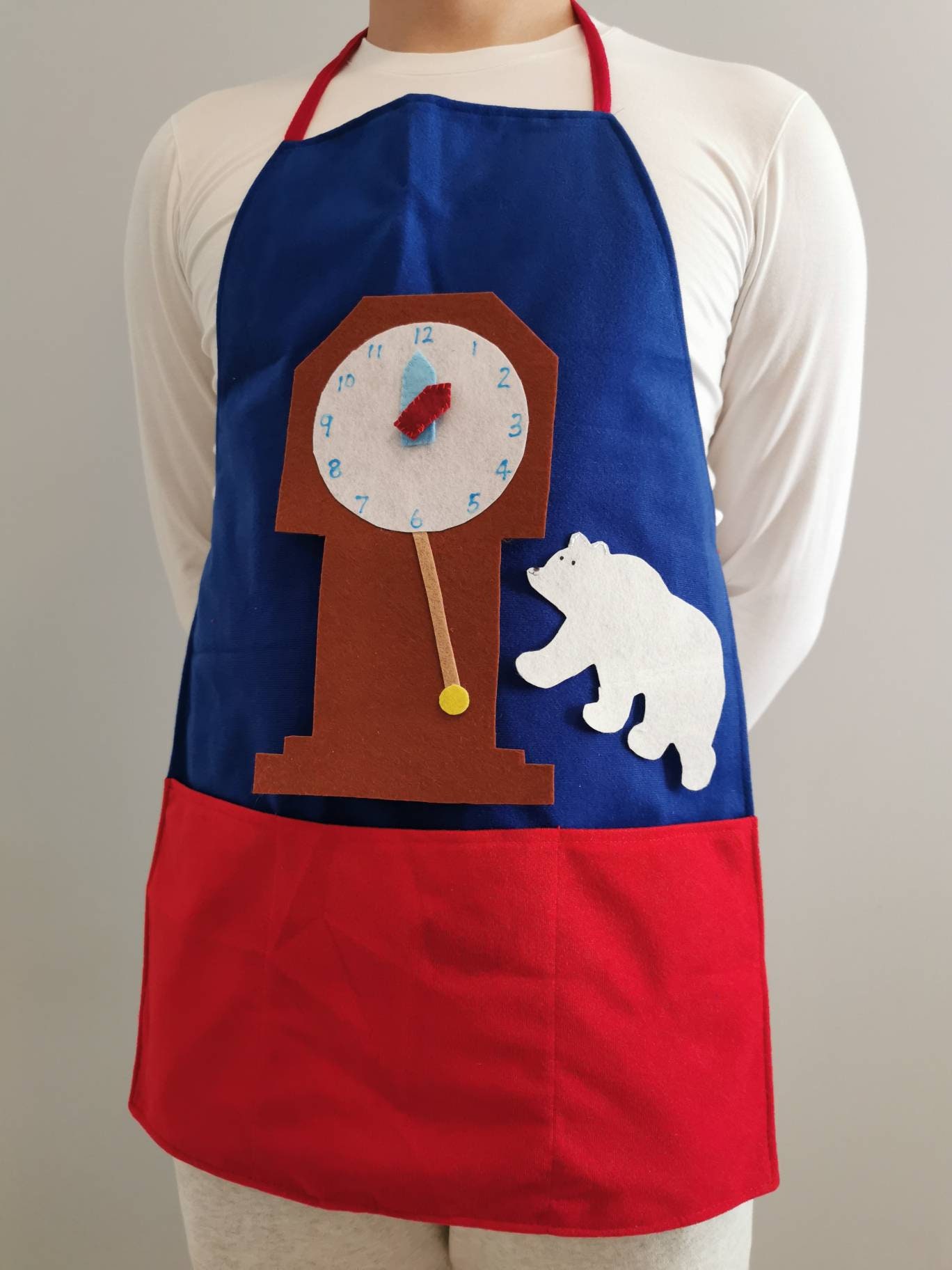 Show and Tell Apron/storytelling/felt Story/flannel - Etsy
