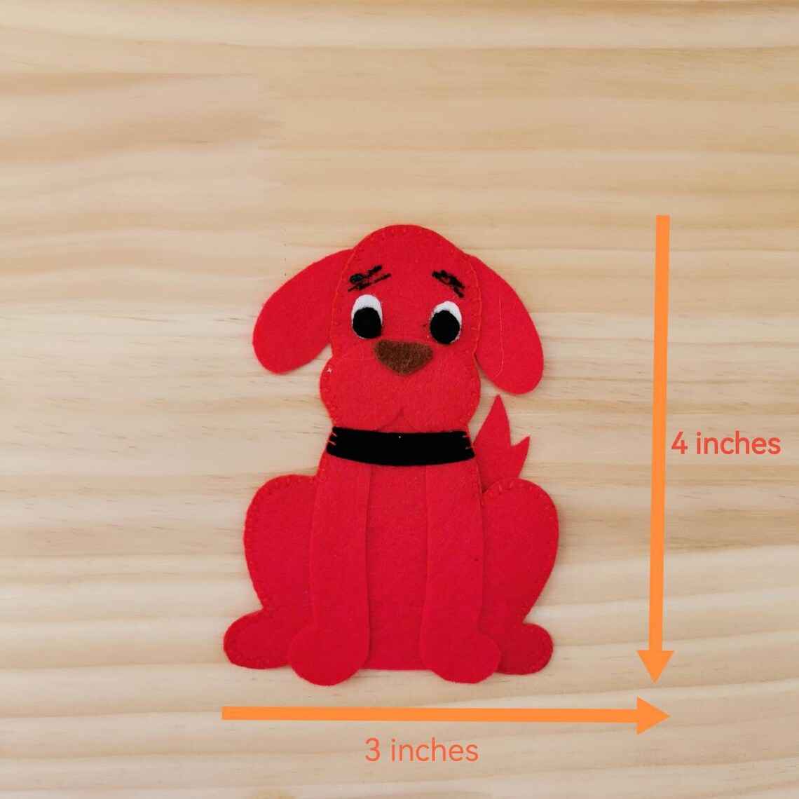 Clifford the Big Red Dog & Emily Felt Story/finger - Etsy