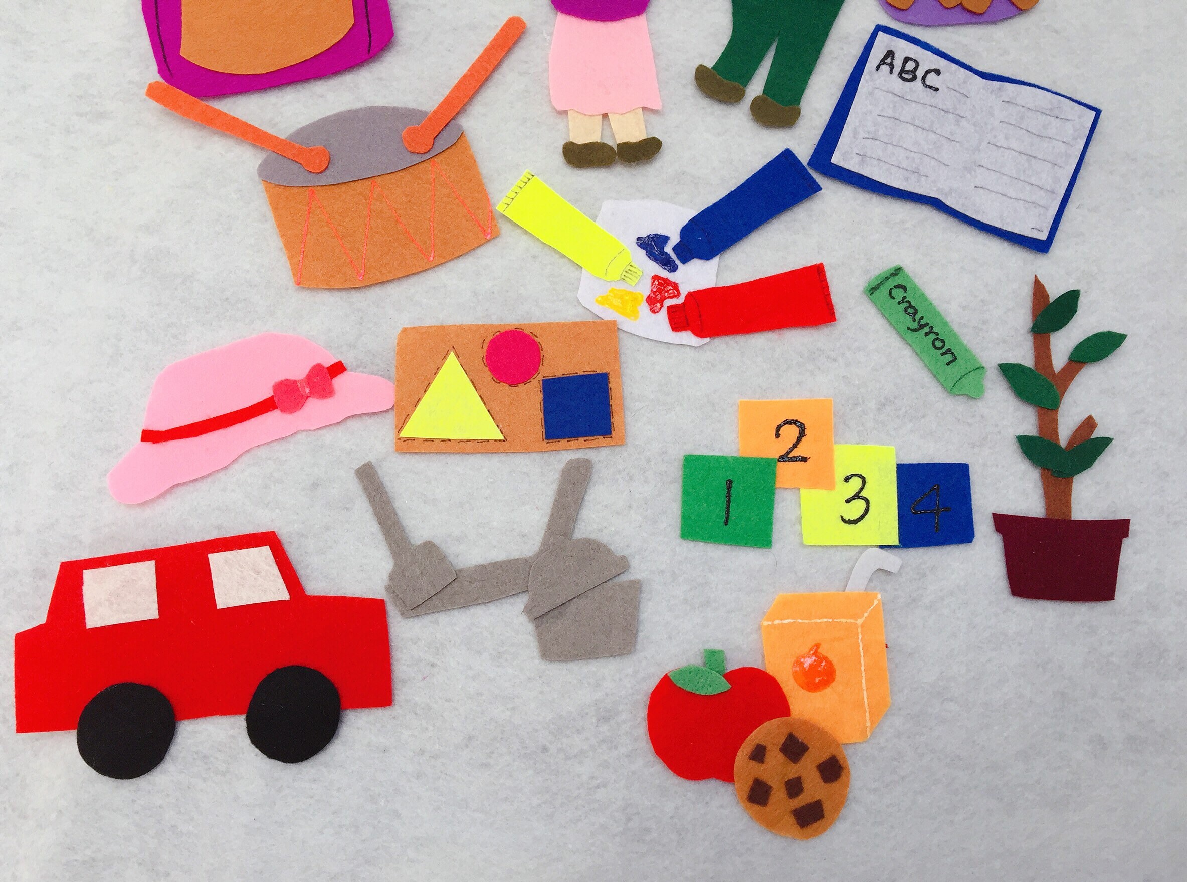 Mouse's First Day of School Felt Story/flannel Board/preschool/teacher ...