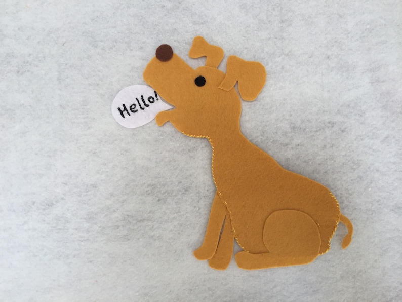 Bark George Felt Story Set/teaching Resource/flannel - Etsy Canada