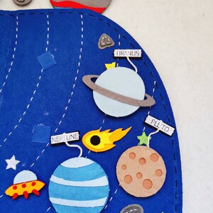 Planets Solar System Felt Book/my Space Book/outer Space/astronaut ...