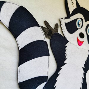 The Kissing Hand Felt Hand Puppet/flannel Board Set/ece/preschool ...