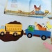 Little Blue Truck Farm Animals Felt Story Activity/construction Truck ...