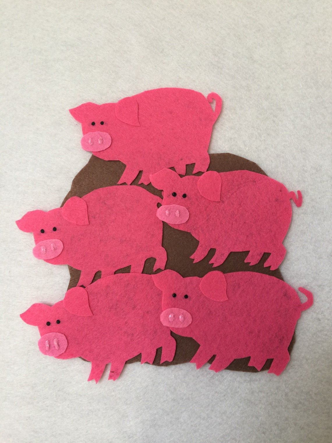 Five Pigs so Squeaky Clean/five Little Pigs Children's - Etsy Canada