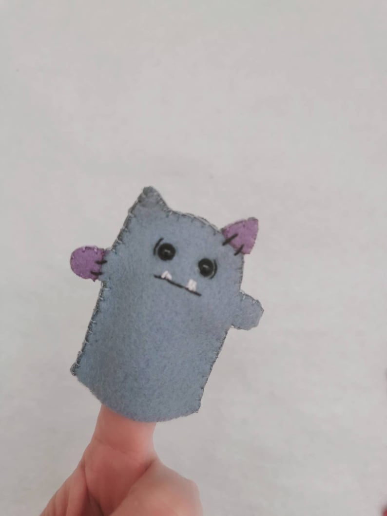 Love Monster Felt Hand Puppet/friend Finger Puppet Felt | Etsy