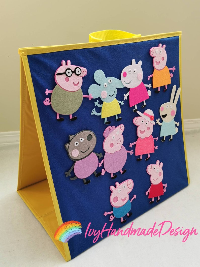 Double Sided Compact Portable Foldable Felt Board/learning | Etsy