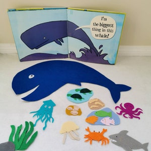 I'm the Biggest Thing in the Ocean Children Story Flannel Board Story ...