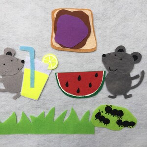 Mouse's First Summer Felt Story/season Flannel Board/preschool/teacher ...