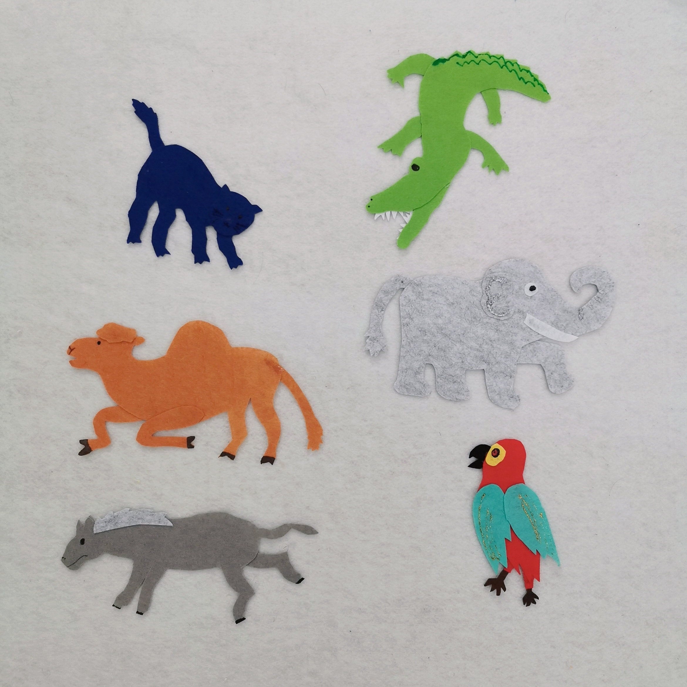 From Head to Toe Felt Story/flannel Board/circle Time/teaching - Etsy