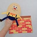 Humpty Dumpty Sat on a Wall Laser Cut Felt Story/hand Puppet/flannel ...