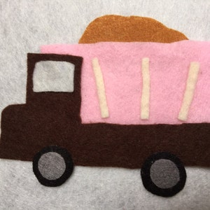 12 Sets of Transportation/vehicles Felt Board Set/kid Flannel Board ...