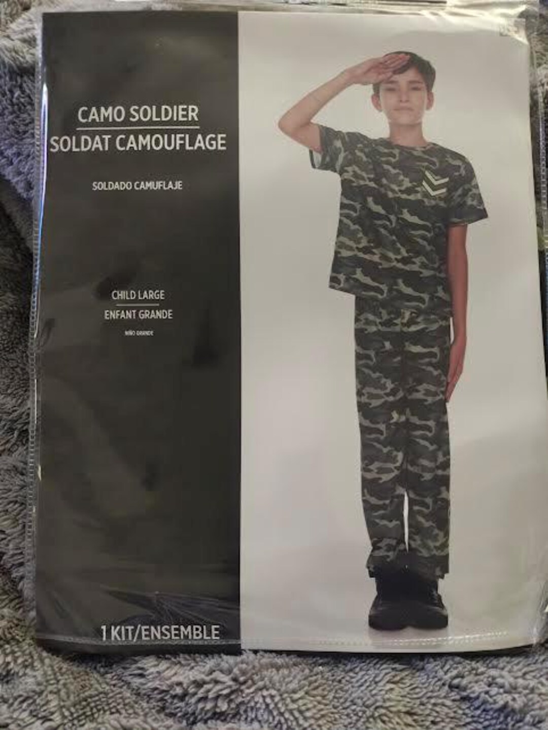 Child Camo Soldier Costume - Etsy