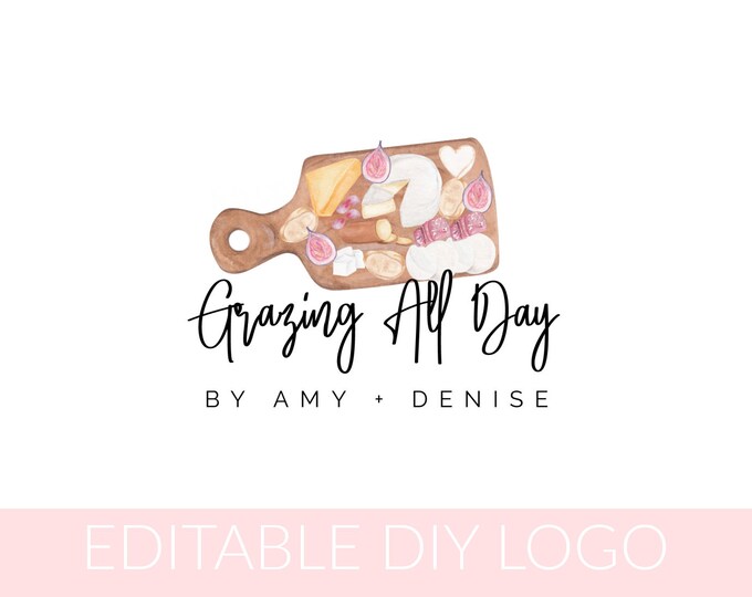 Charcuterie Business Logo, Cheese Board Logo, Charcuterie Logo, Diy ...