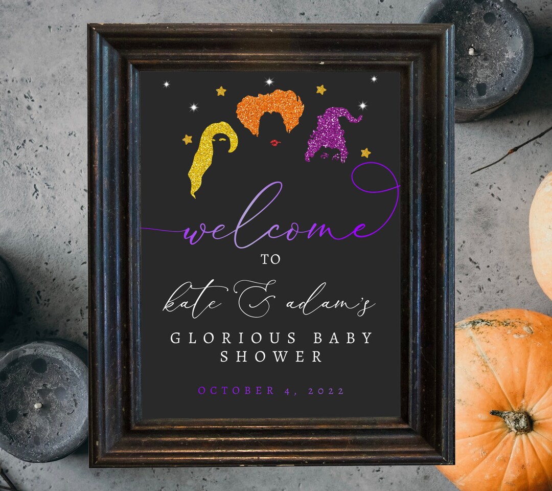 Hocus Pocus Bar Welcome Sign , Halloween Welcome Sign Printable, Hocus ...
