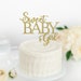 Sweet Baby Girl Glitter Cake Topper, Baby Shower Decor - Etsy