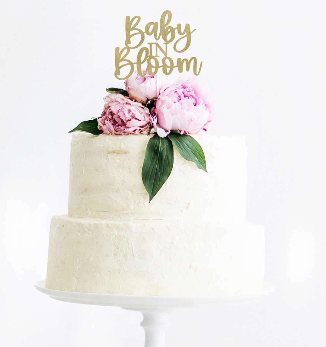 Baby in Bloom Cake Topper, Baby Shower Cake Topper - Etsy