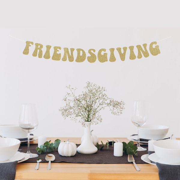 Printable Friendsgiving Banner - Etsy