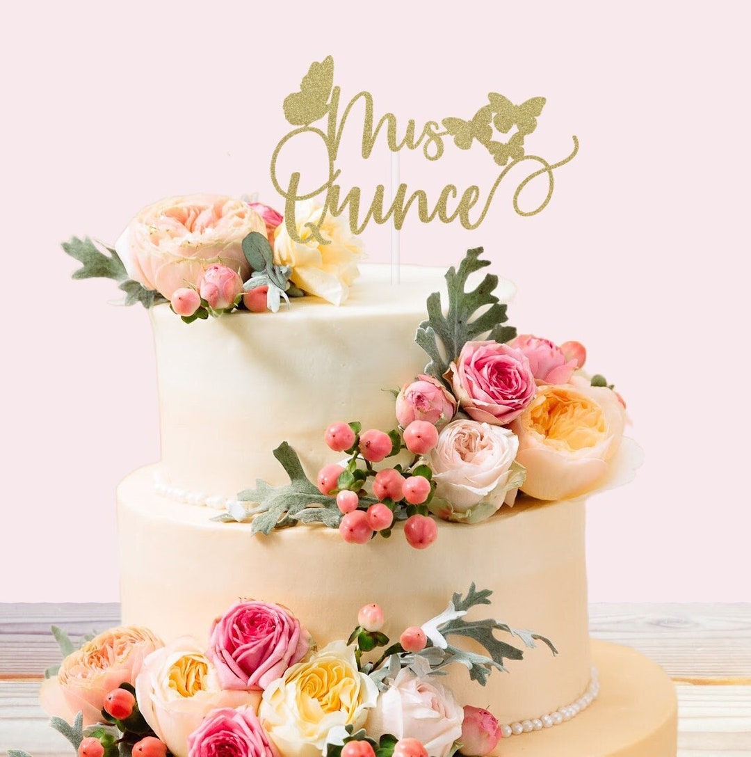 Mis Quince Cake Topper, Mis Quince Butterfly Cake Topper, Butterflies ...