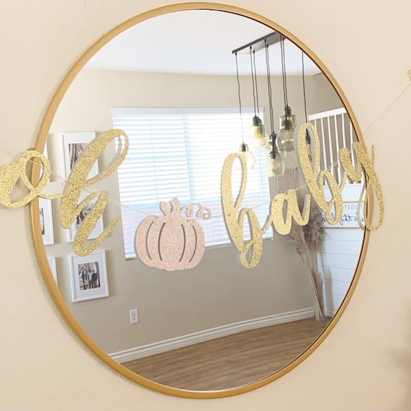 Pumpkin Banner - Etsy