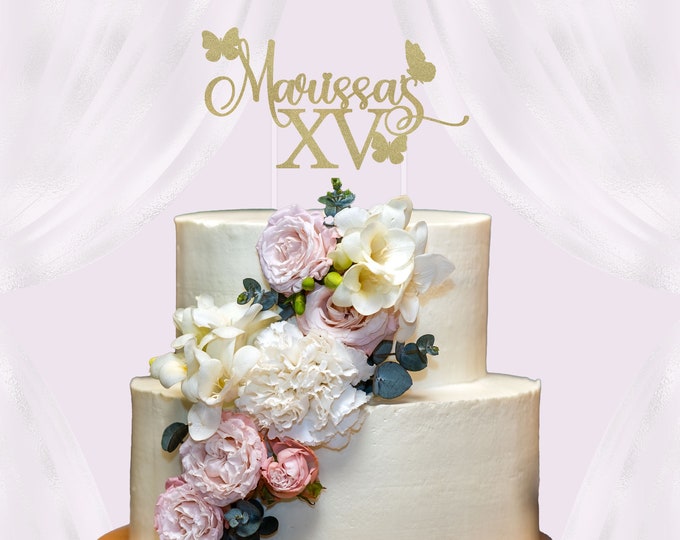 Butterfly Table Number Glitter Centerpiece, Butterfly Centerpiece ...