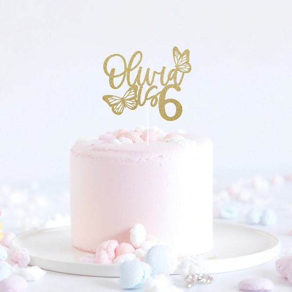 Butterfly Cake Topper - Etsy