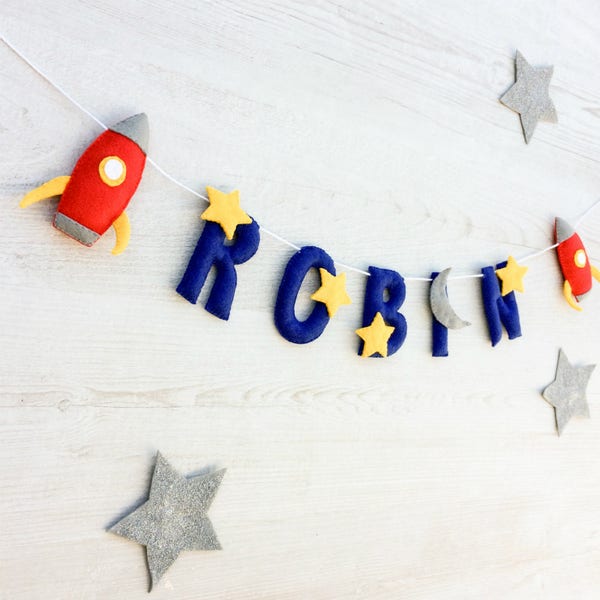 Space Themed Banner - Etsy