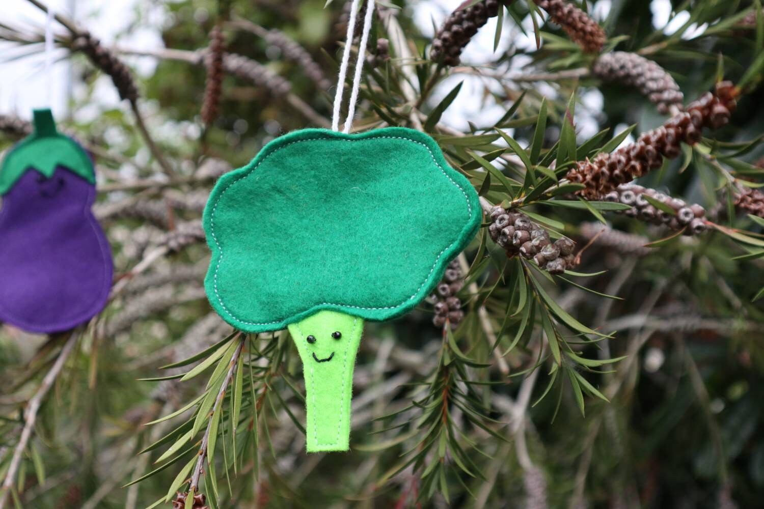 Broccoli Christmas Tree Decoration Vegetable Christmas Tree - Etsy UK