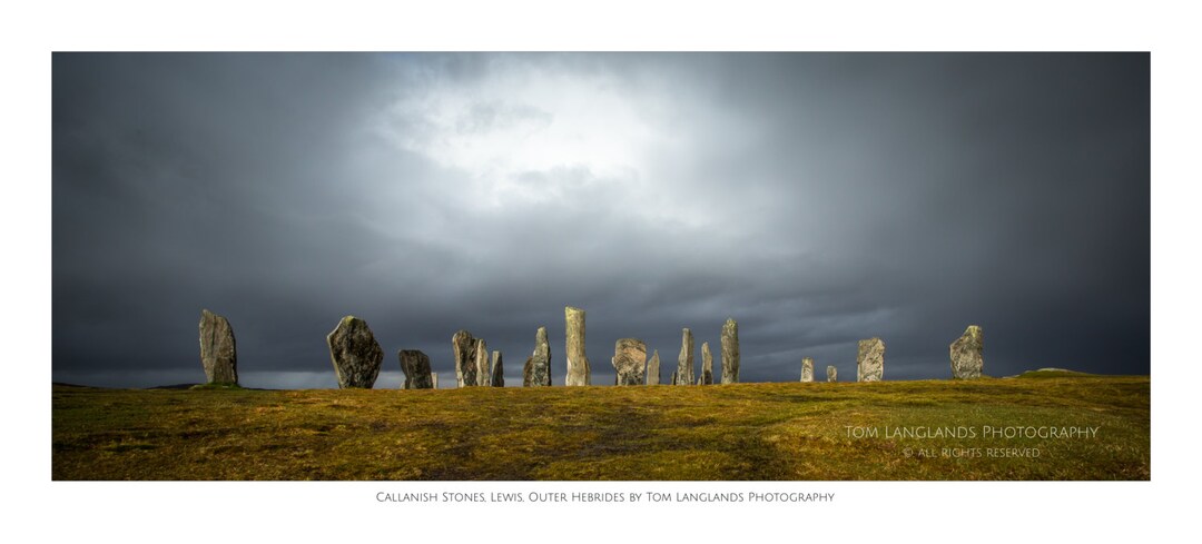 Callanish Stones and Moody Sky - Fine Art Landscape Photograph - Etsy