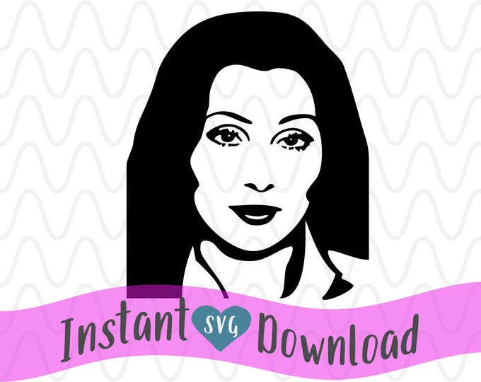 Cher Vector SVG Cricut Silhouette Circles Dots Cut File Design Space ...