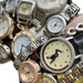 Large Question Mark Wall Art Covered With 100s of Used Wrist Watches ...