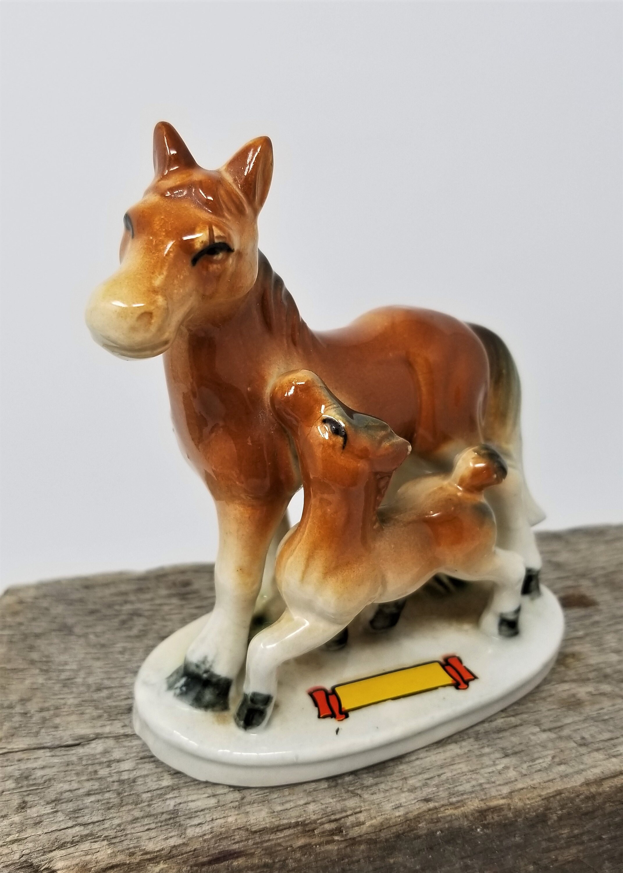 Vintage Horse and Colt Figurine Art & Collectibles Figurines & Knick ...