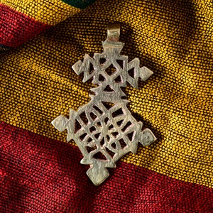 Ethiopian Cross African Coptic Cross African Cross Pendant Necklace ...