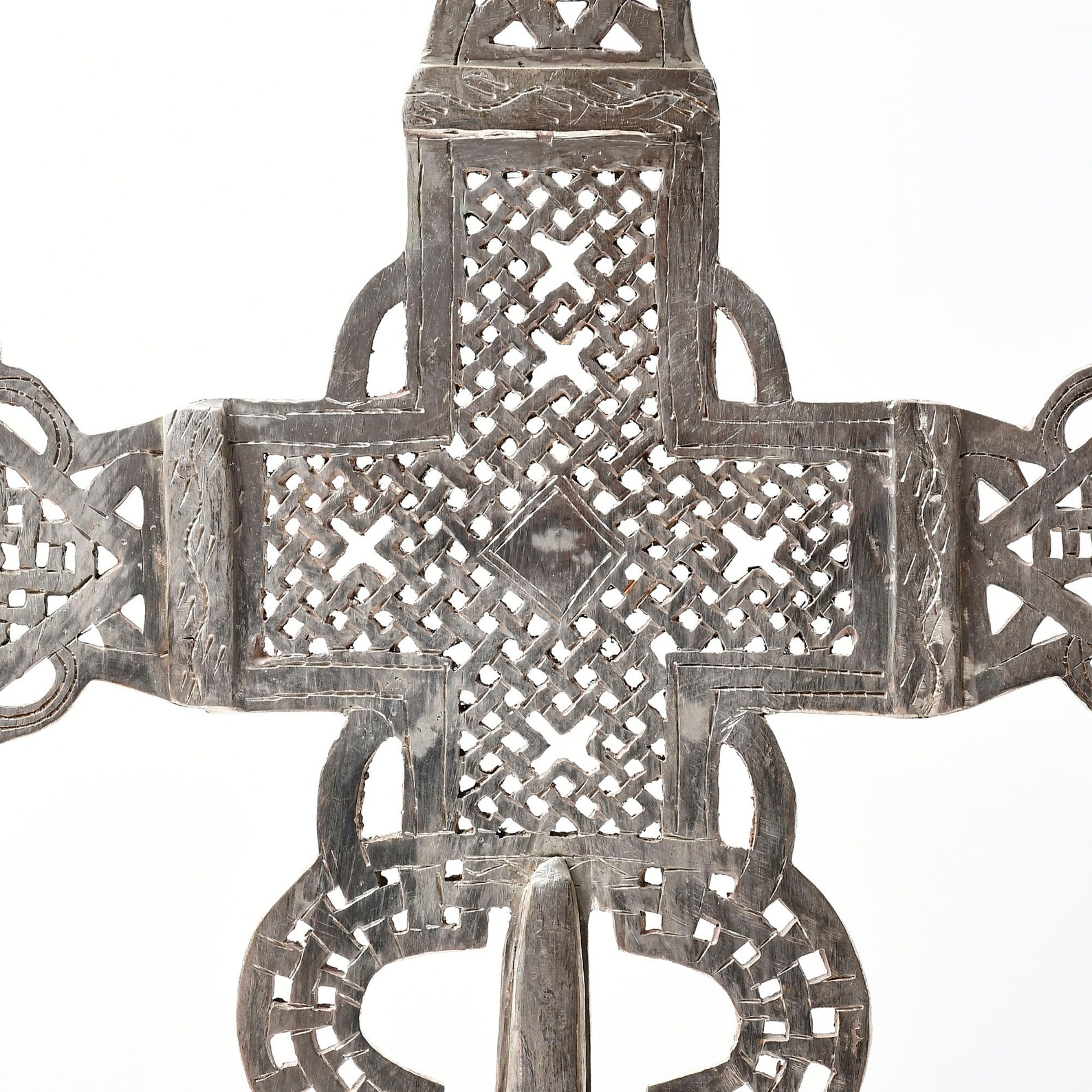 XL Ethiopian Processional Cross Large 22 Orthodox Church Religious Home ...