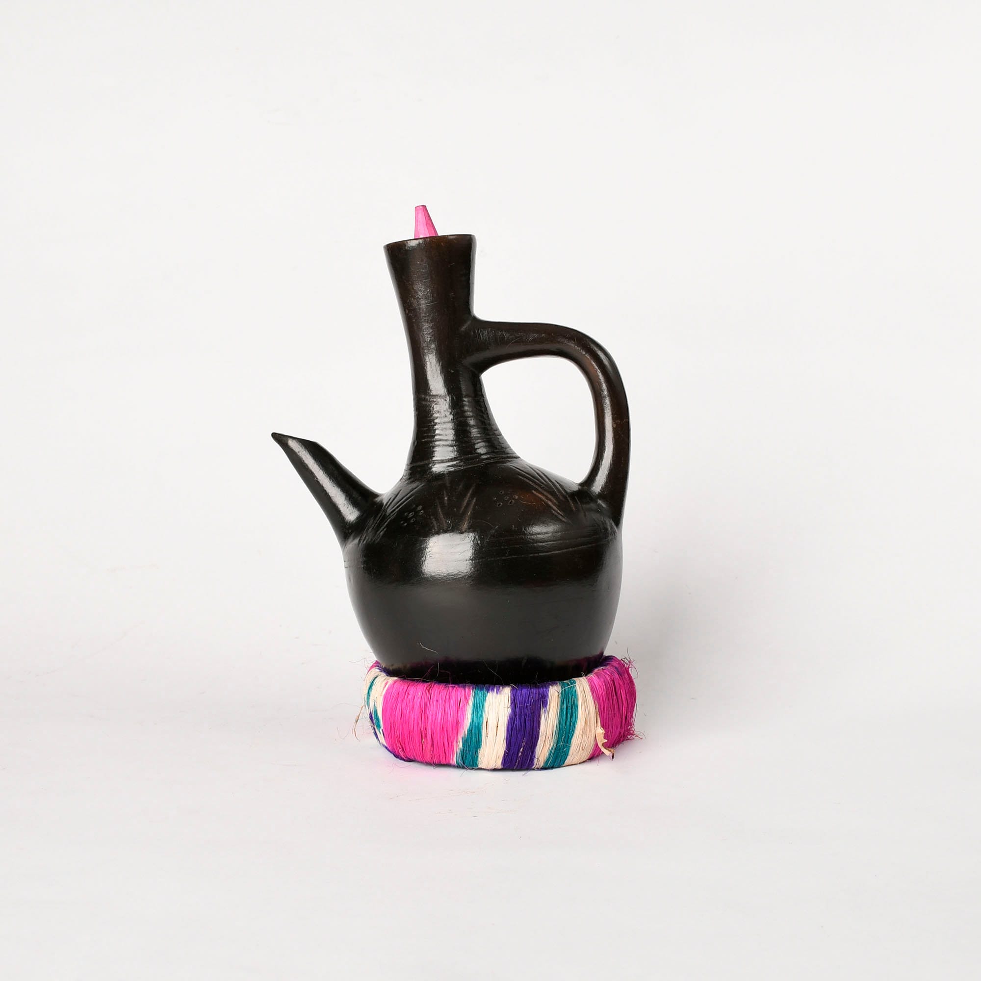 Traditional Ethiopian Coffee Pot Jebena With Cushion ጀበና Tribal Ethnic ...