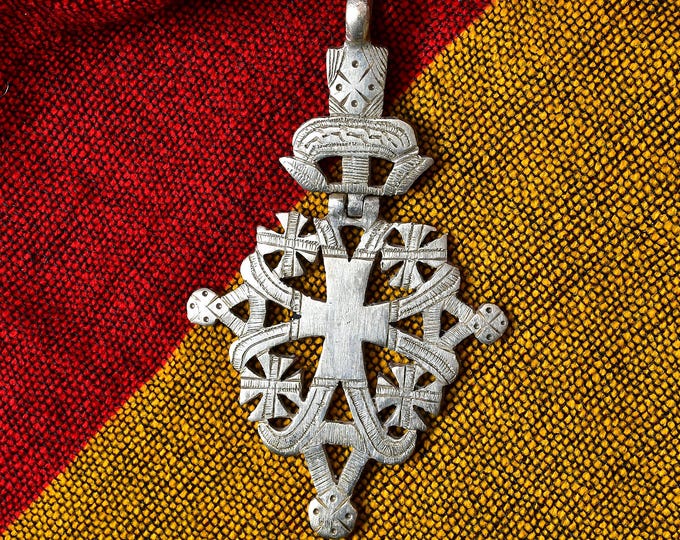Ethiopian Vintage Coptic Cross Spacer Beads Cross Pendent Cross Pendent ...