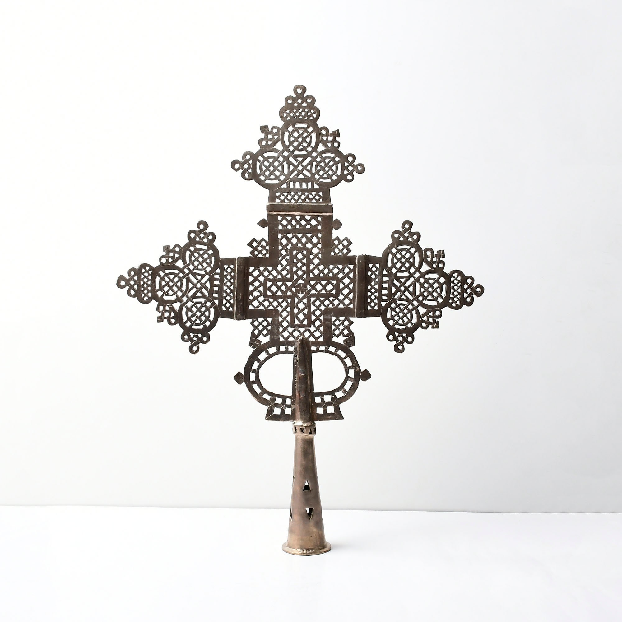 Ethiopian Processional Cross Large 22 Vintage Ethiopian Processional ...